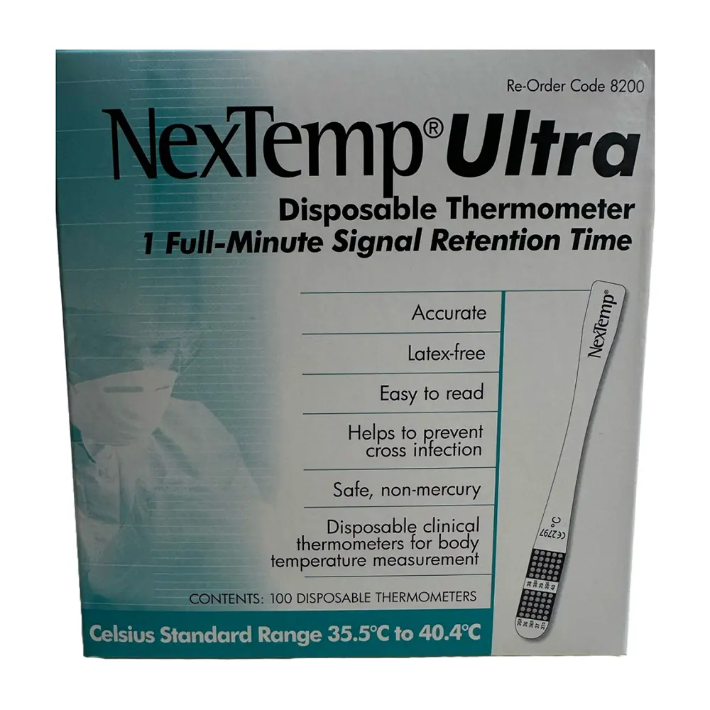 Nextemp Disposable Thermometer - Pack of 100 | MediKit
